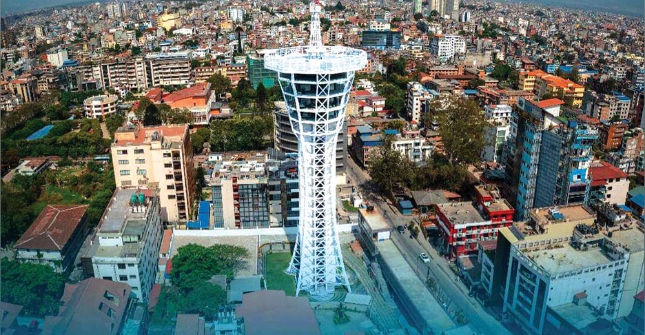 Sky Walk Tower Kamaladi Kathmandu - Gateway Nepal